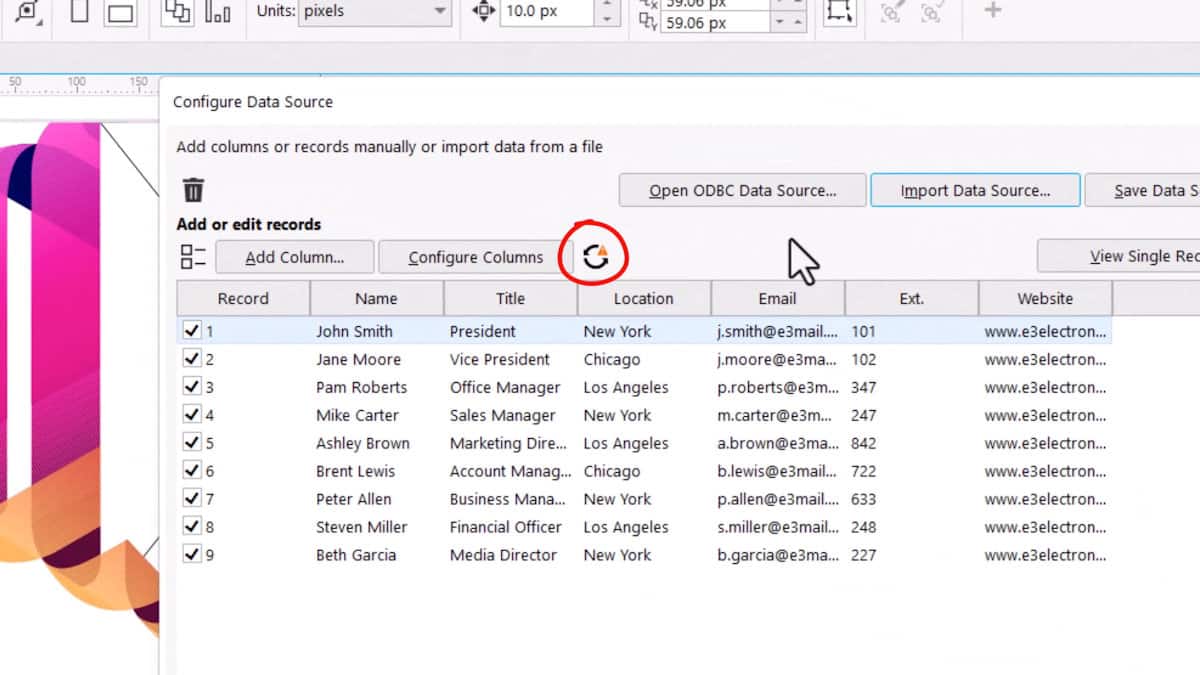 Creating variable data printing files - Corel Discovery Center