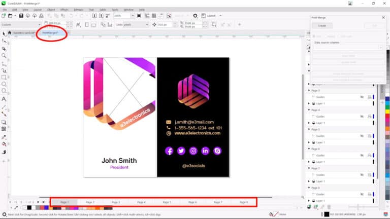 Creating variable data printing files - Corel Discovery Center