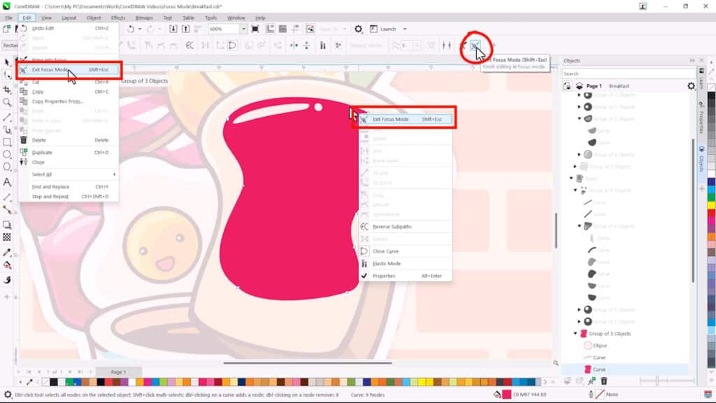 How to use Focus Mode - Corel Discovery Center