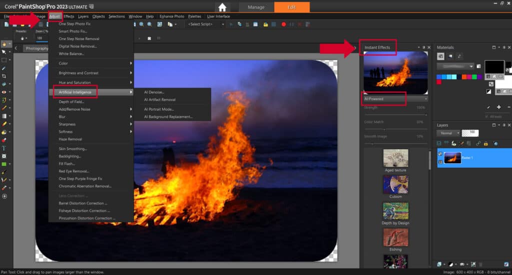 Introduction to AI-powered tools - Corel Discovery Center